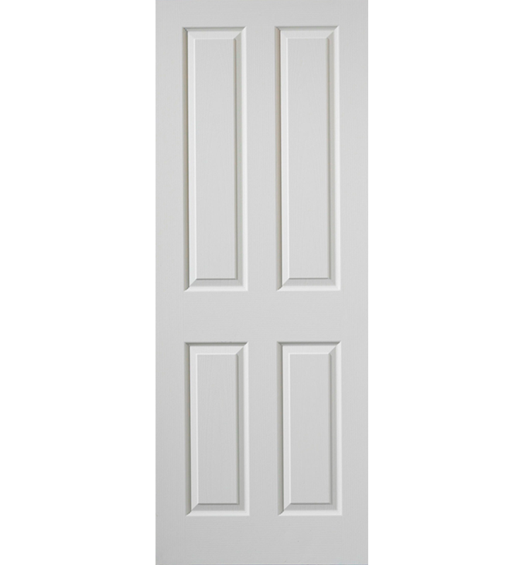Canterbury 4 Panel Fire Door - FD30 Textured Finish