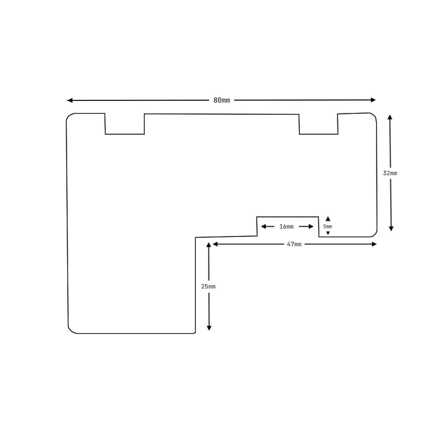 External Softwood 30 Minute Fire Door Casing with Cill | Doordeals