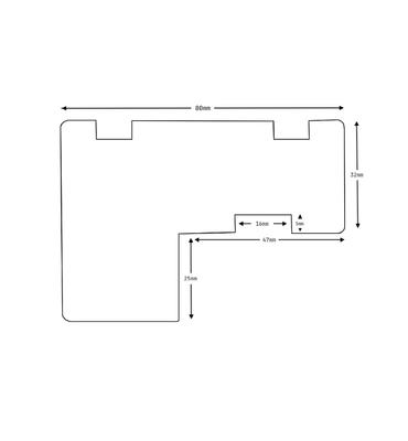 External Softwood 30 Minute Fire Door Casing with Cill | Doordeals